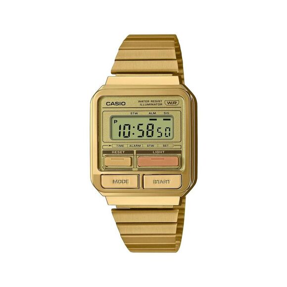 Casio | Accessories | Casio Quartz Digital Steel Case Watch With Alarm ...